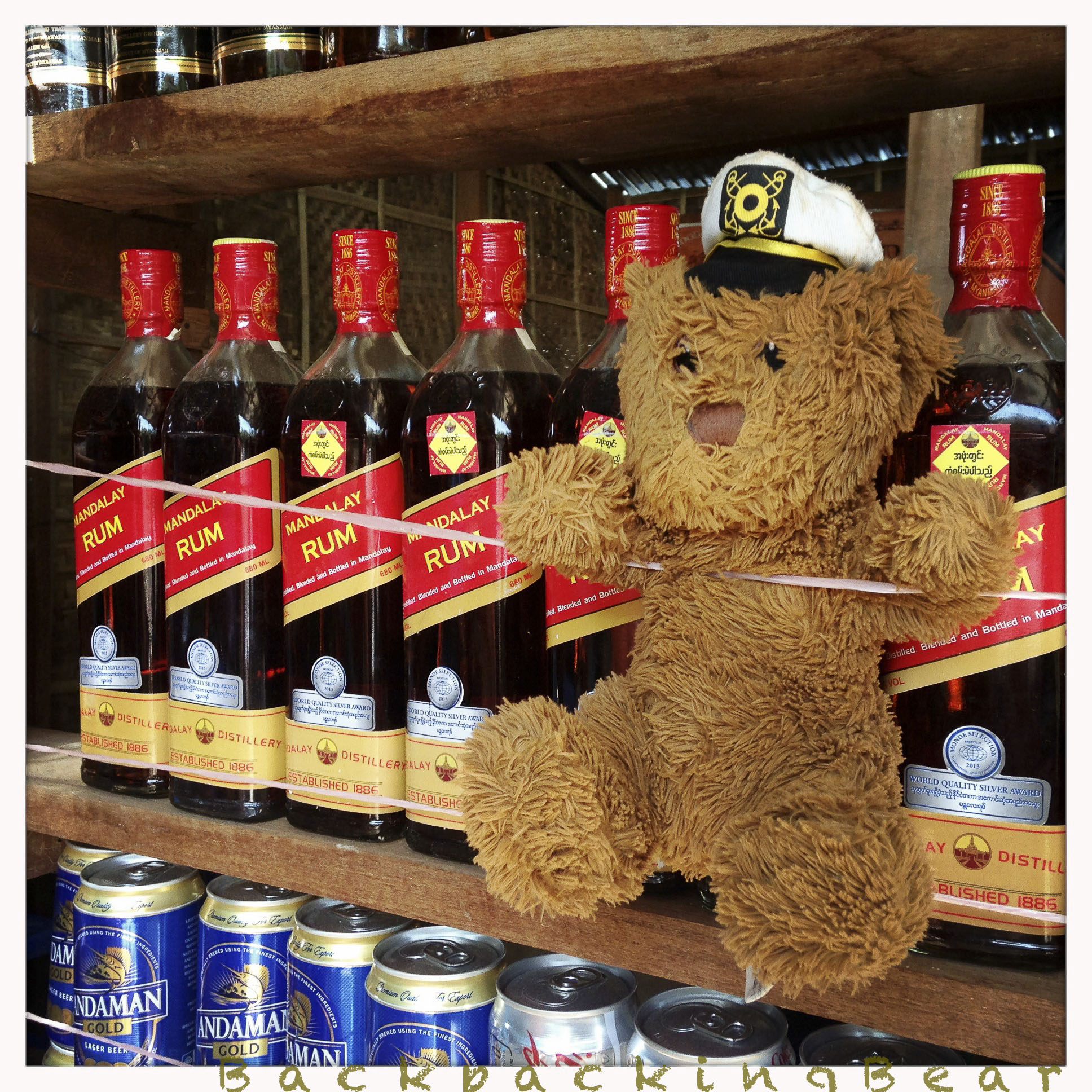 Joe Louis drinks dollar whiskey: Backpacking Bear